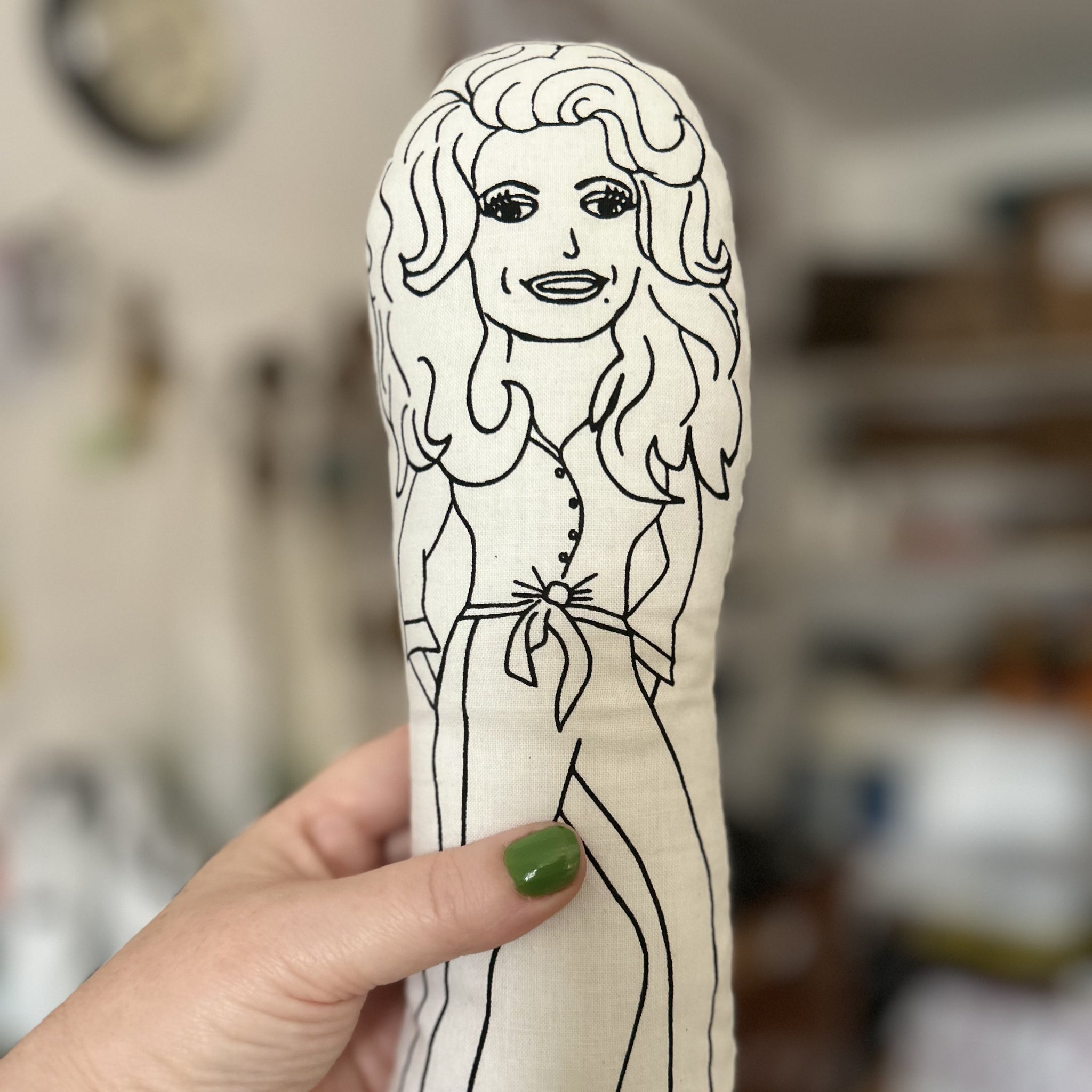 DOLLY PARTON Sew Your Own Doll Kit – Fat Hen And Flo