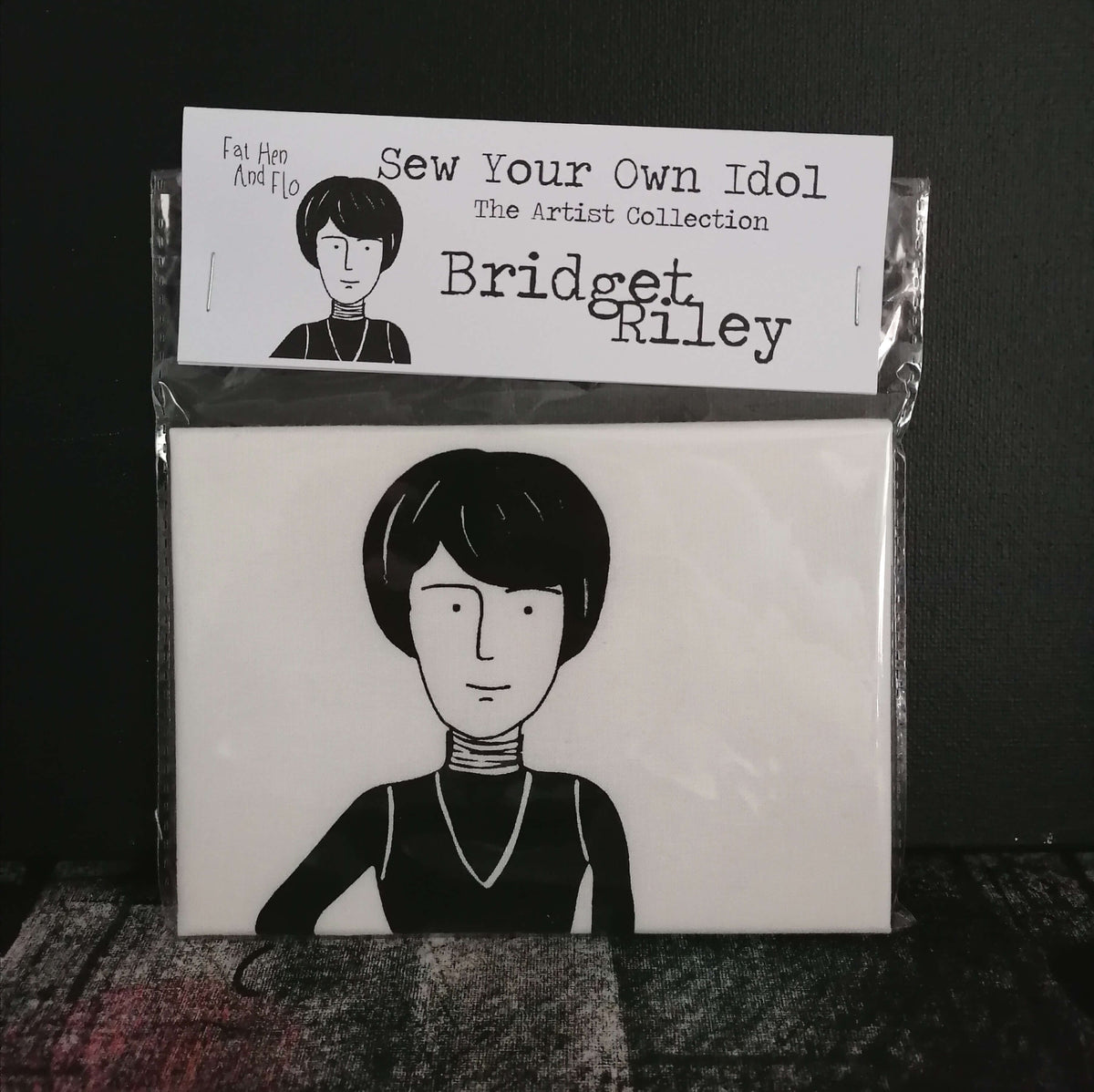 Bridget Riley - Sew Your Own doll craft kit – Fat Hen And Flo