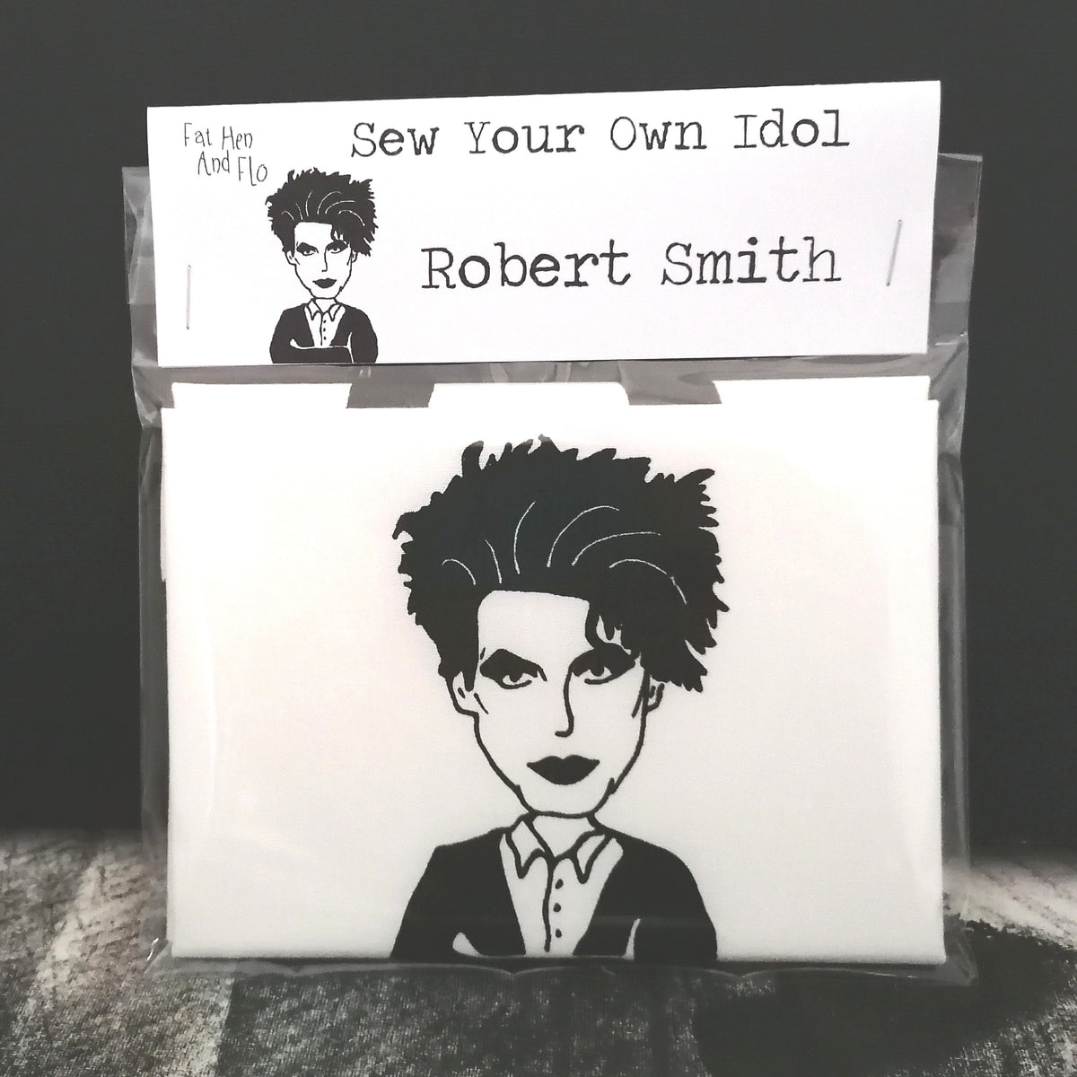 Robert Smith Sew Your Own Idol craft kit – Fat Hen And Flo