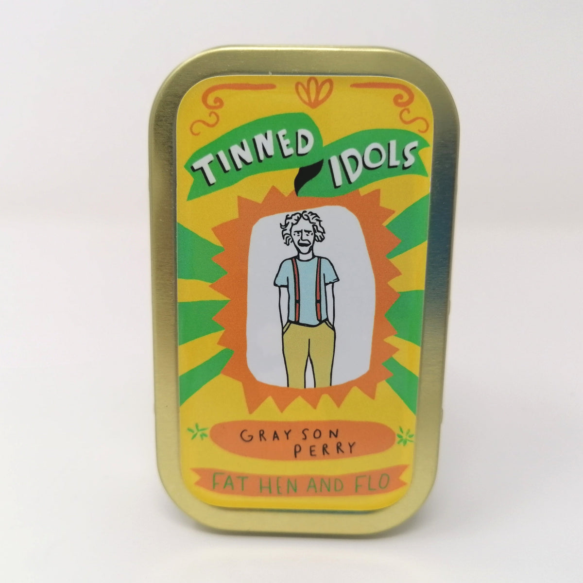 Grayson Perry - Mini double sided fabric doll -Tinned Idol – Fat Hen ...